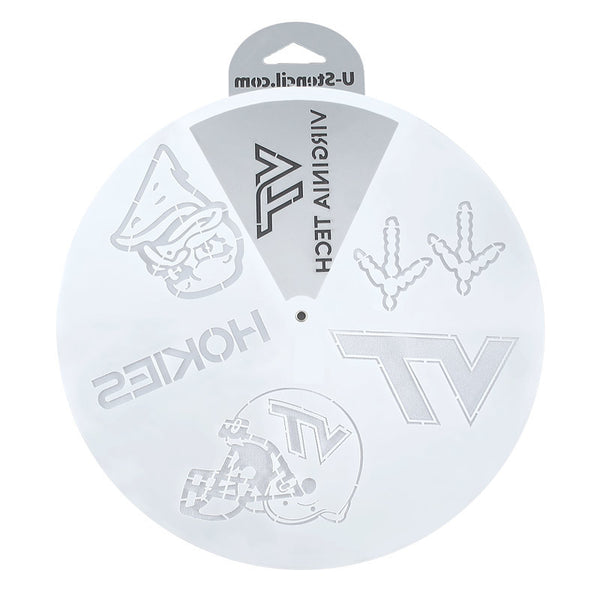 Virginia Tech Large Multi-Logo Stencil Wheel – Campus Emporium
