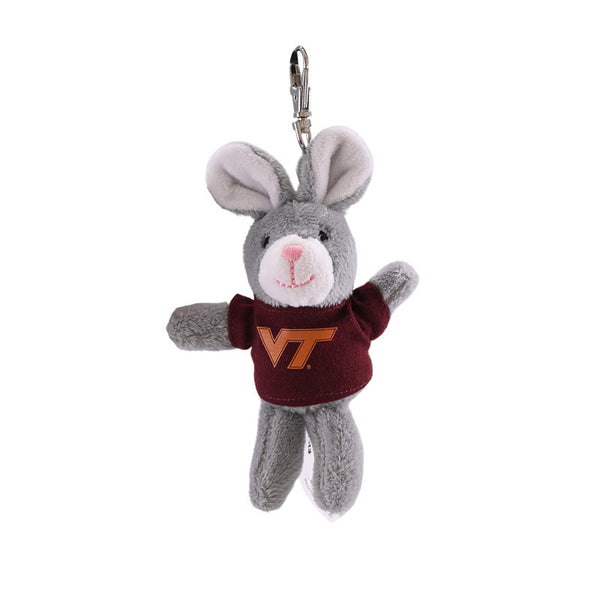 Virginia Tech Plush Bunny Keychain – Campus Emporium