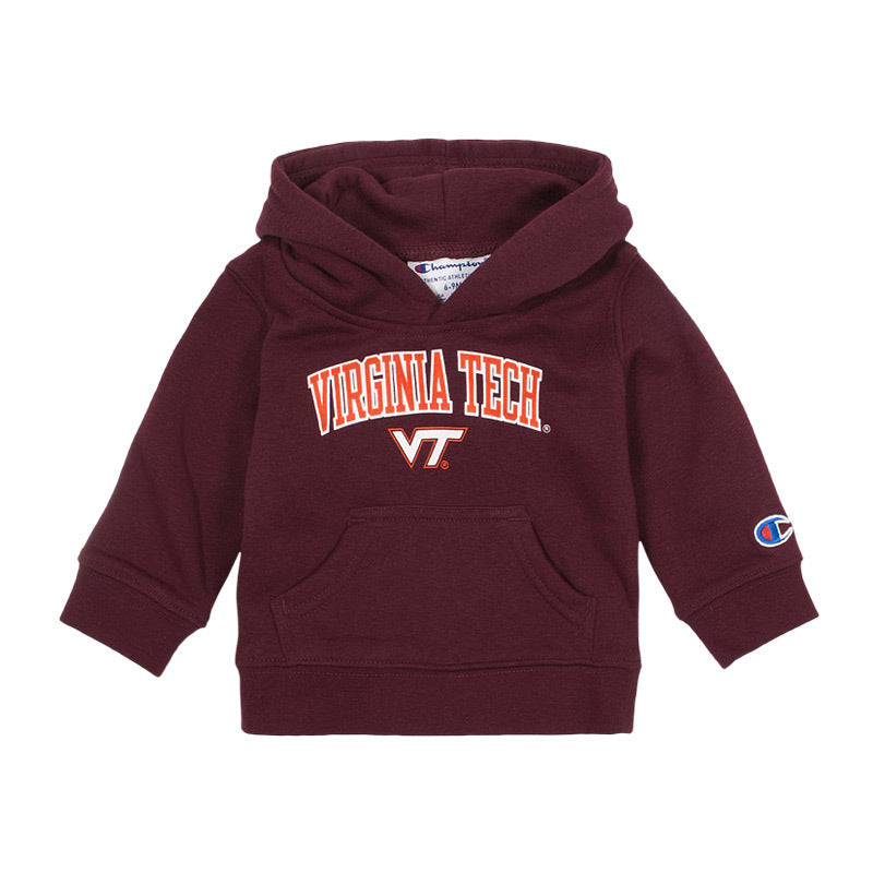 Virginia Tech Baby Hooded Sweatshirt by Champion – Campus Emporium