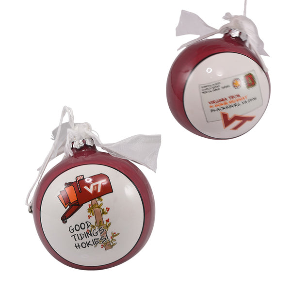 Virginia Tech Good Tidings Ornament – Campus Emporium