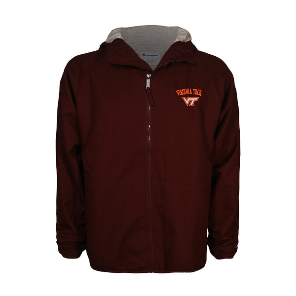 Virginia Tech Heavyweight Full Zip Jacket: Maroon by Champion – Campus ...