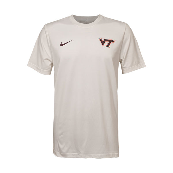 Virginia Tech Men's Dri-FIT Legend T-Shirt: White by Nike – Campus Emporium