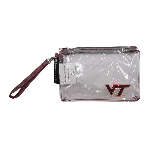 Virginia Tech Modern Clear Wristlet – Campus Emporium