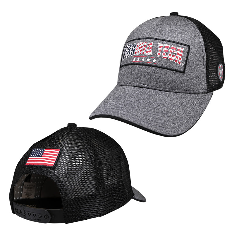 Virginia Tech OHT Stars and Stripes Hat by Colosseum – Campus Emporium