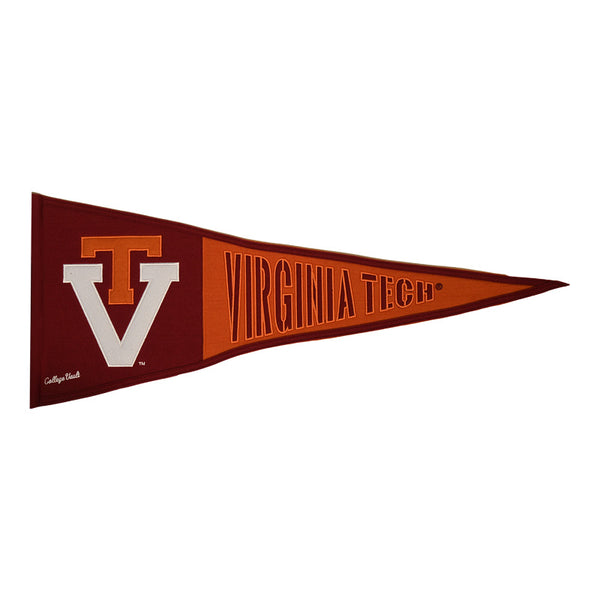 Virginia Tech Retro Vault Wool Pennant – Campus Emporium