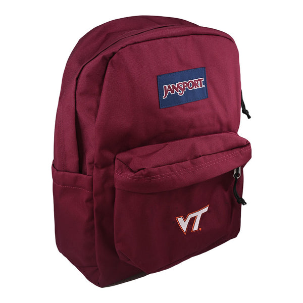 Virginia Tech Super Break Backpack: Maroon by JanSport – Campus Emporium