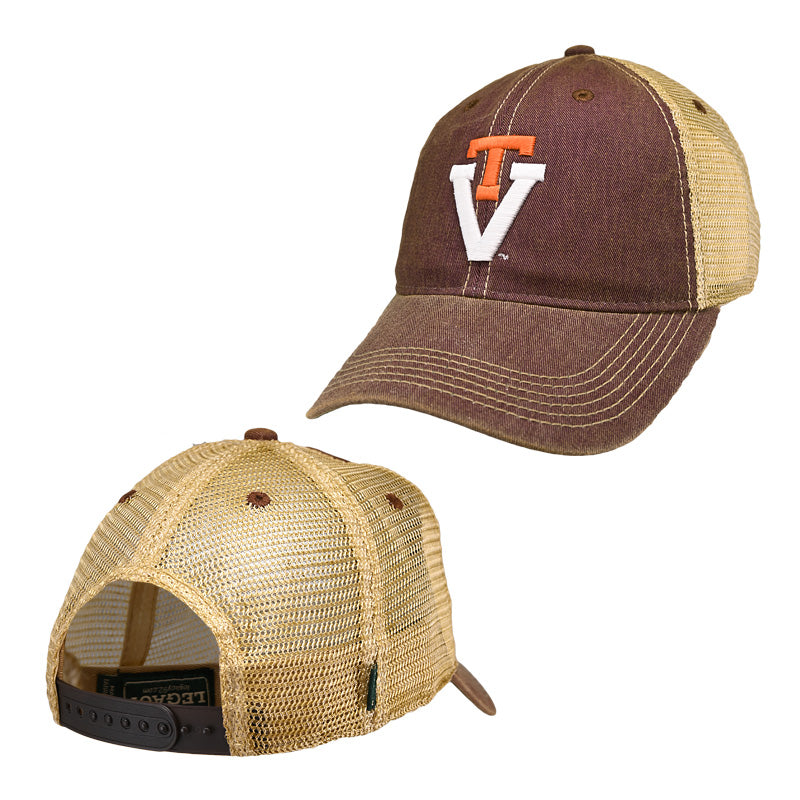 Virginia Tech Vault VT Trucker Hat: Maroon by Legacy – Campus Emporium