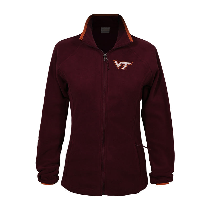 Virginia Tech Women's Give and Go III Jacket by Columbia: Maroon EXTEN ...