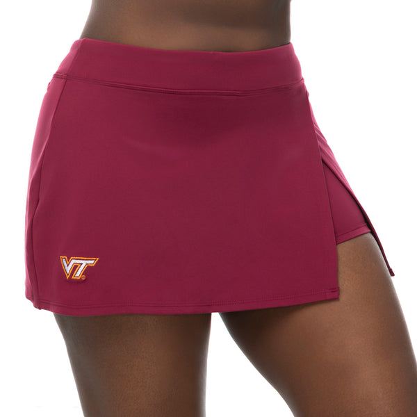 Virginia Tech Women's Vera Skort: Maroon – Campus Emporium