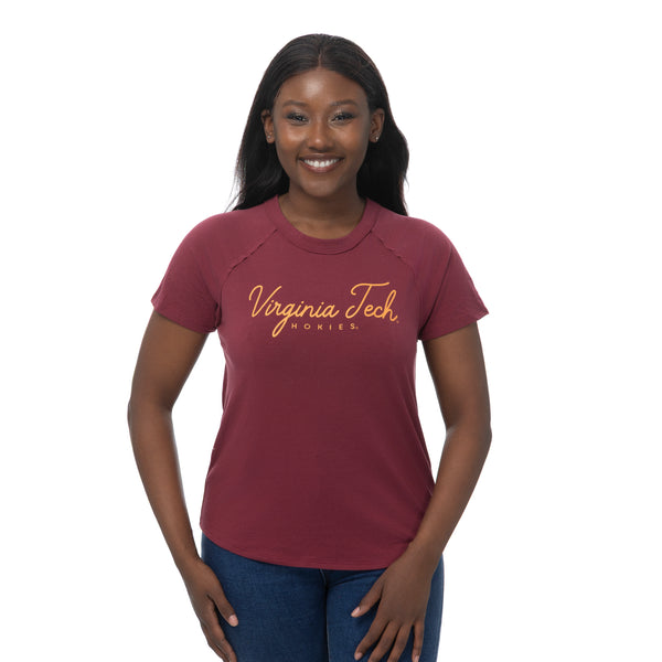 Virginia Tech Women's Weekday T-shirt: Maroon – Campus Emporium