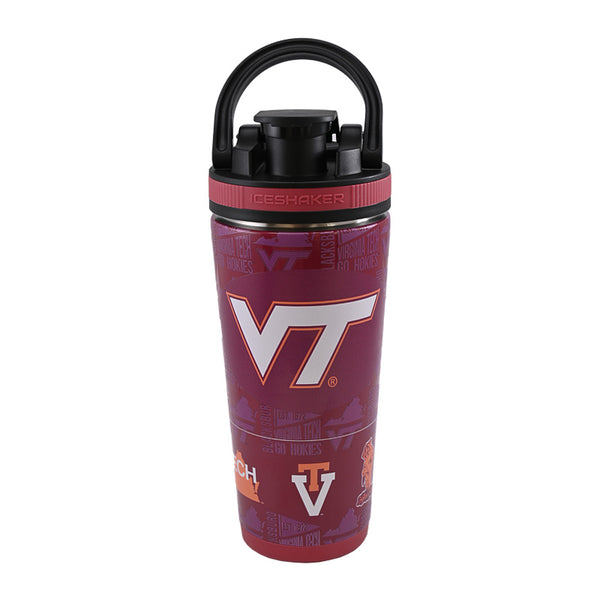 Virginia Tech Vault Ice Shaker Bottle 26 oz. – Campus Emporium