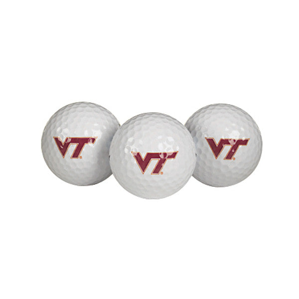Virginia Tech Golf Balls: Pack of 3 – Campus Emporium