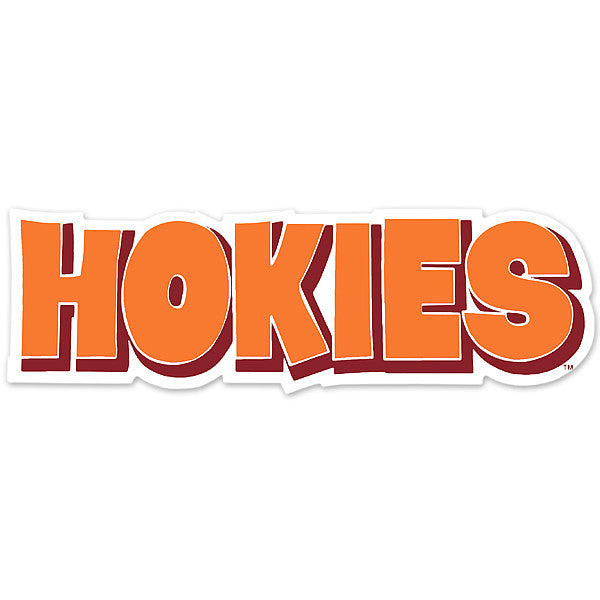 Virginia Tech Hokies Car Decal – Campus Emporium