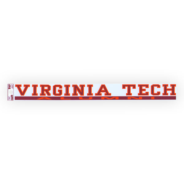 Virginia Tech Alumni Strip Static Cling – Campus Emporium