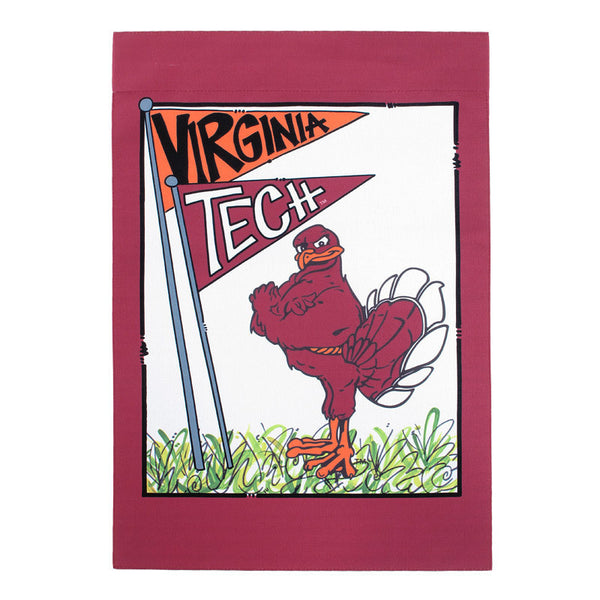 Virginia Tech Mascot Garden Flag – Campus Emporium