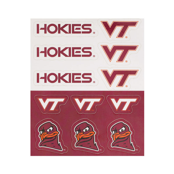 Virginia Tech Mini Decals: Pack of 12 – Campus Emporium