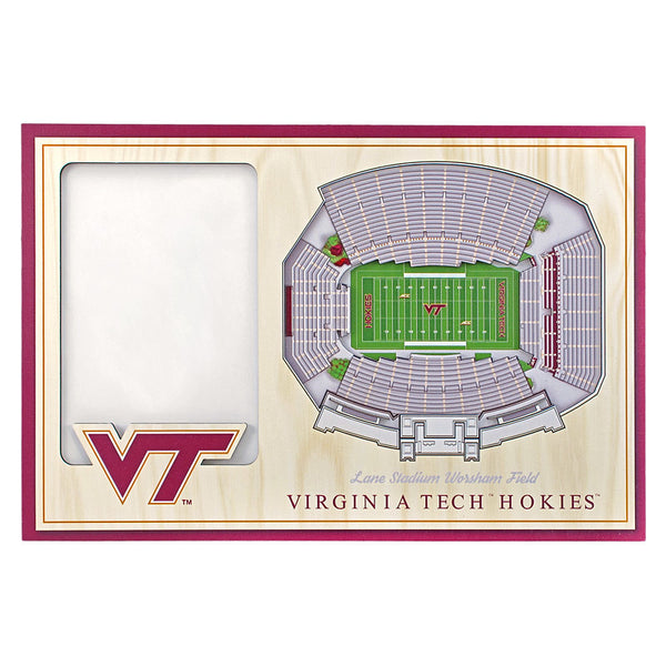 Virginia Tech Stadium 3D Picture Frame – Campus Emporium