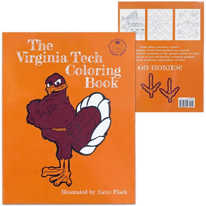 Virginia Tech Collegiate Coloring Book – Campus Emporium