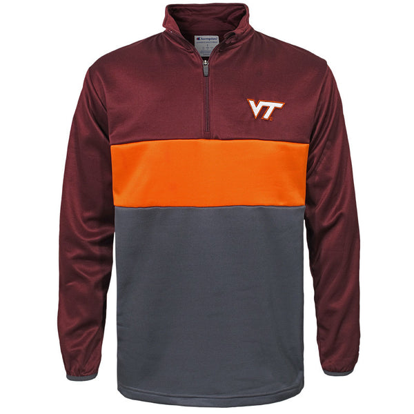 Virginia Tech Men's Varsity Stadium Fleece Quarter-Zip by Champion ...