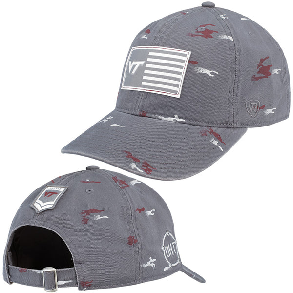 Virginia Tech OHT Gray Camo Hat by Top of the World – Campus Emporium