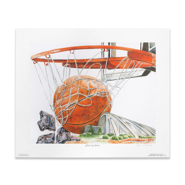 Virginia Tech "Stone by Stone" Print by Jane Blevins – Campus Emporium